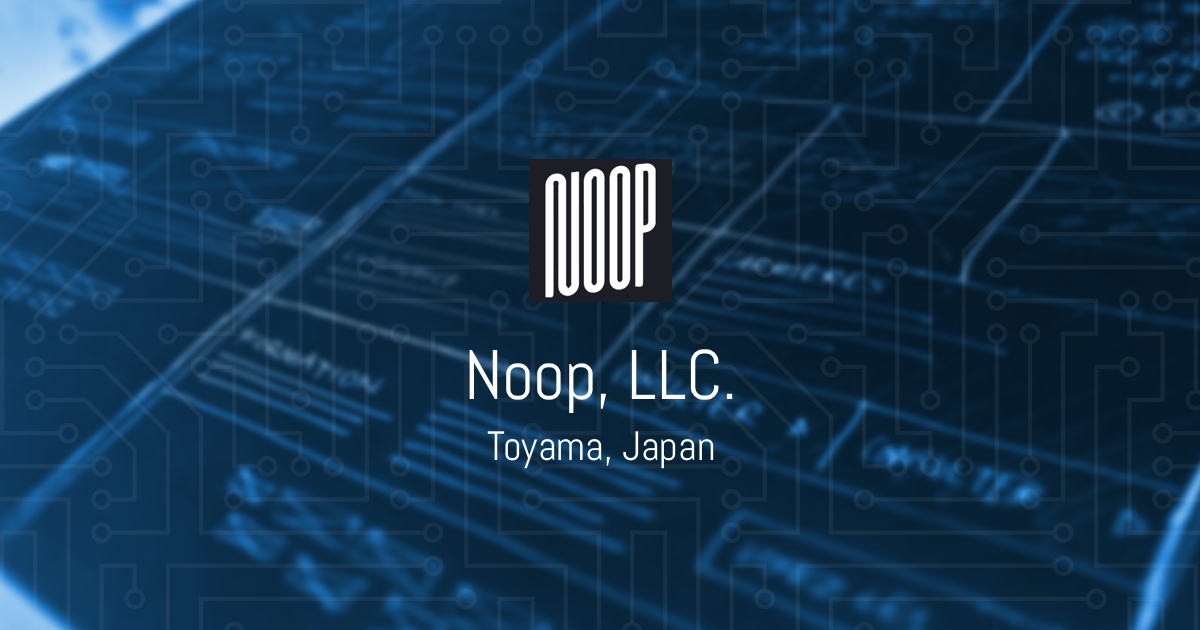 合同会社Noop - Noop, LLC. - A Dev-Ops Company